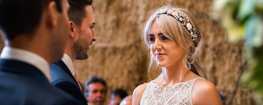 Flower Girl Bridesmaid Wedding | Faux Flower Crowns – Elsie Rocks